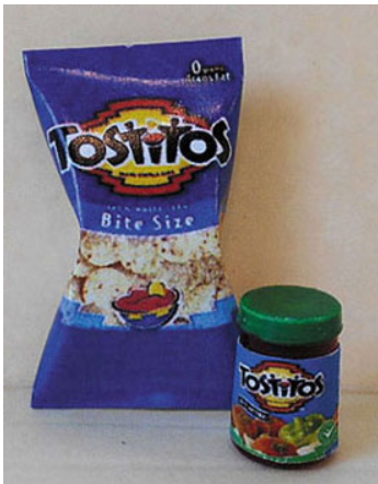 Tostitos with salsa – Your Dollhouse Miniature Headquarters
