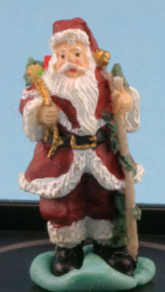 Tiny Santa Figurine Jeanetta Kendall Miniatures – Your Dollhouse ...