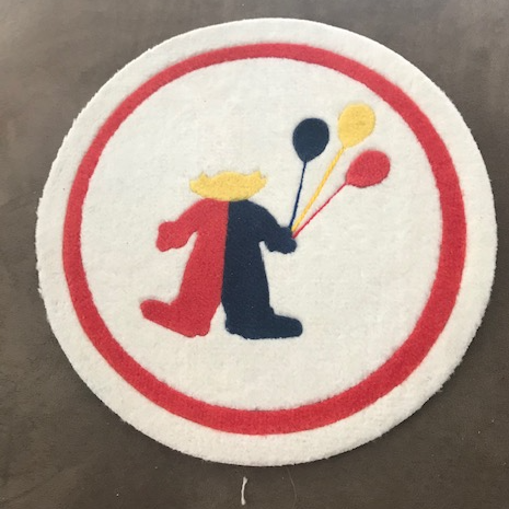 Clown Rug – Your Dollhouse Miniature Headquarters