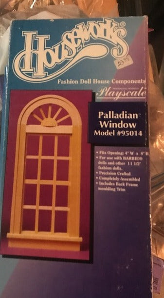 Assorted Barbie size 1:6 scale Windows – Your Dollhouse Miniature ...