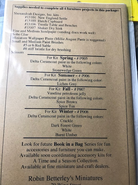 Assorted Vintage Robin Betterley Folk Art Kit REG PRICE $25 Sale – Your ...